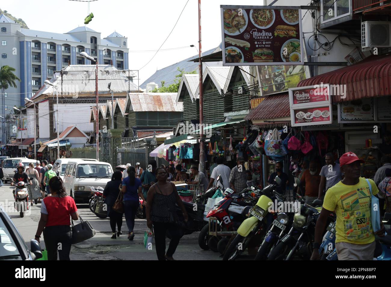 Port Louis was used as a harbour by the Dutch settlers from 1606 Stock ...