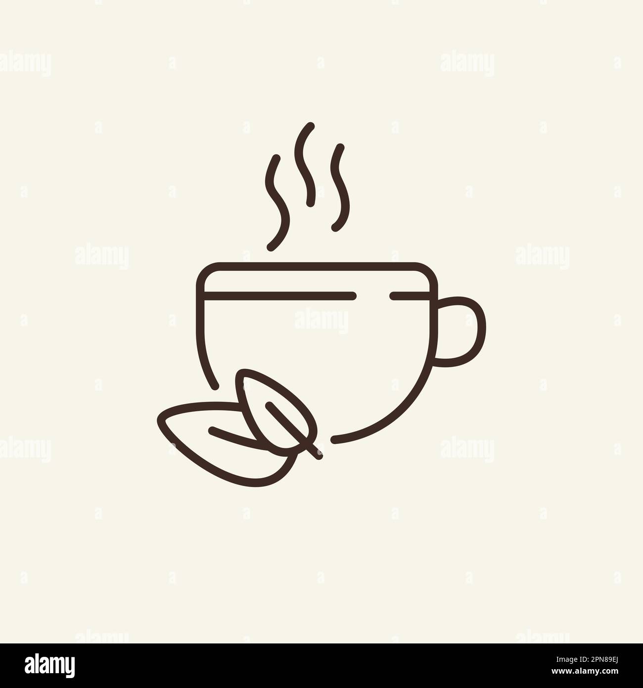 Food drink mint concept Stock Vector Images - Alamy