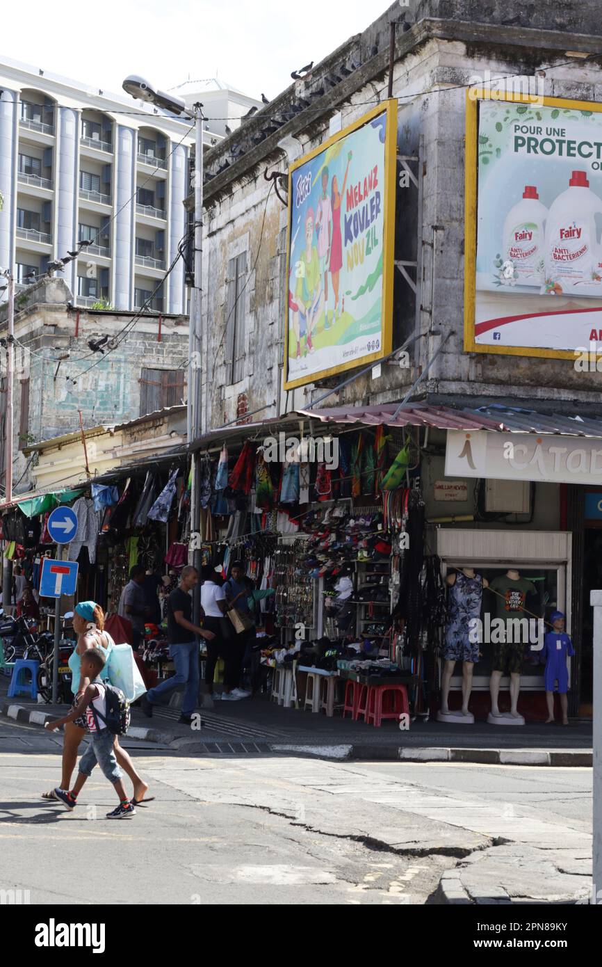 Port Louis was used as a harbour by the Dutch settlers from 1606 Stock ...