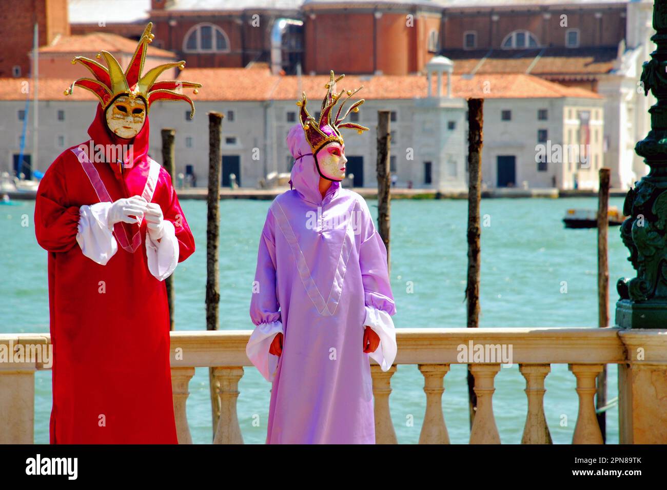 Venice carnival performers hi-res stock photography and images - Alamy