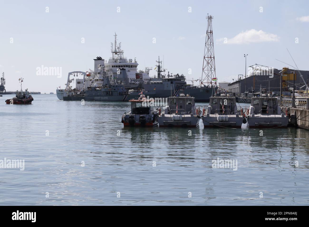 Port Louis was used as a harbour by the Dutch settlers from 1606 Stock ...