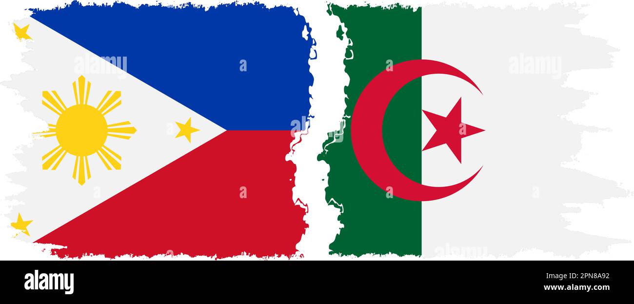 Algeria philippines flag hi-res stock photography and images - Alamy
