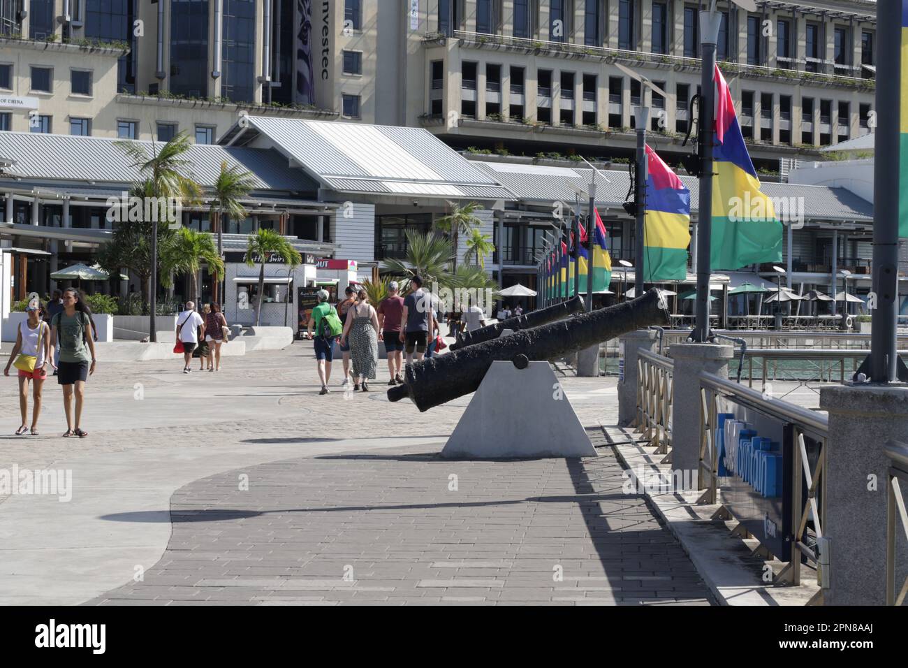 Port Louis was used as a harbour by the Dutch settlers from 1606 Stock ...