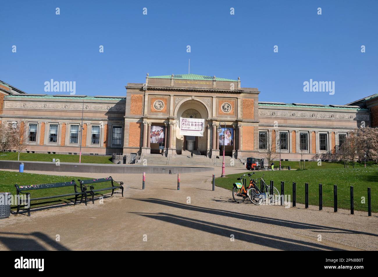 Copenhagen /Denmark/17 April 2023/ View of building is States museum ...