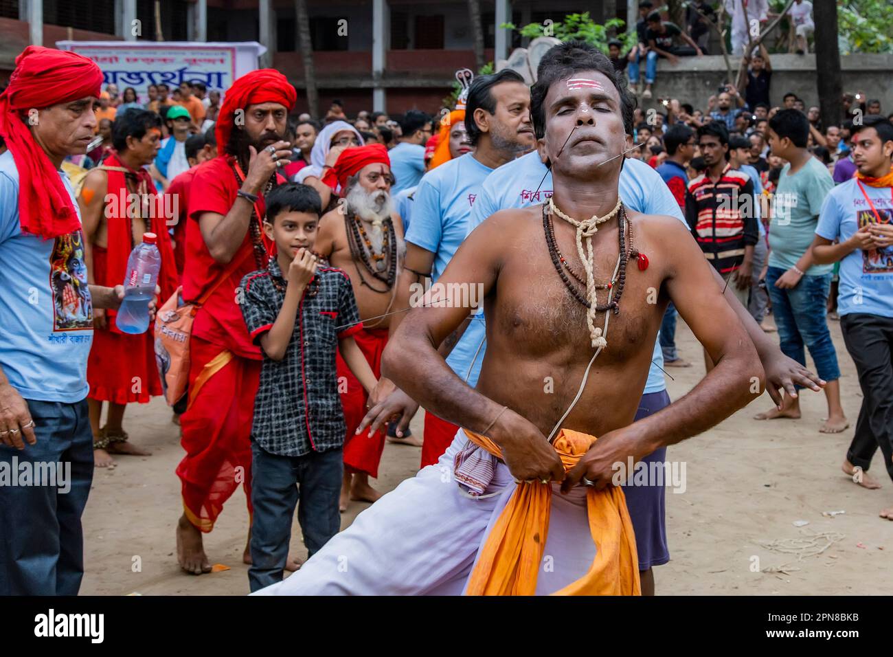 Charak Puja is one of the traditional religious festivals. In this puja ...