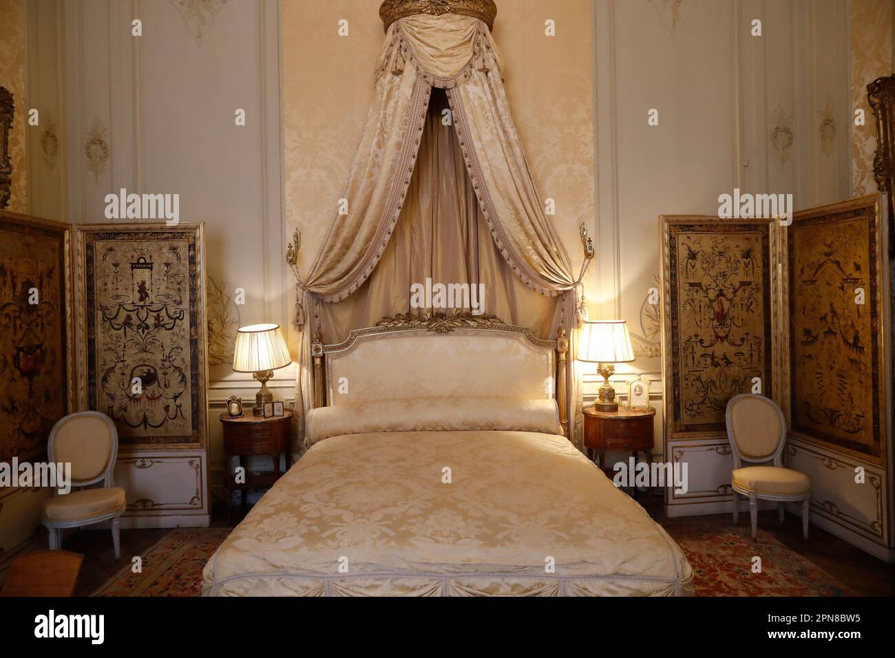 Jacquemart-Andre Museum. The room of Madam. Paris. France Stock Photo ...