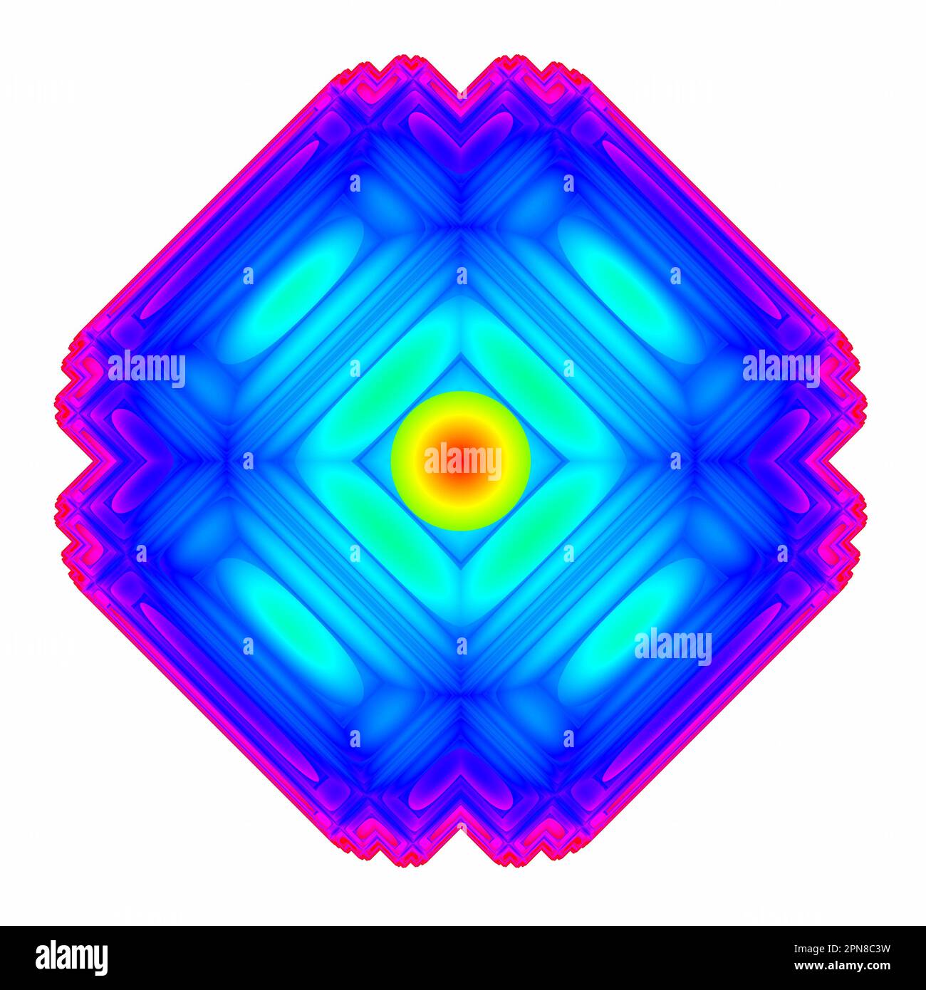 Original 4K x 4K handmade artwork (not AI). A unique colourful and ...