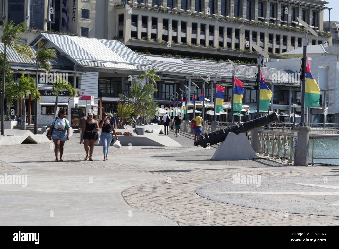 Port Louis was used as a harbour by the Dutch settlers from 1606 Stock ...