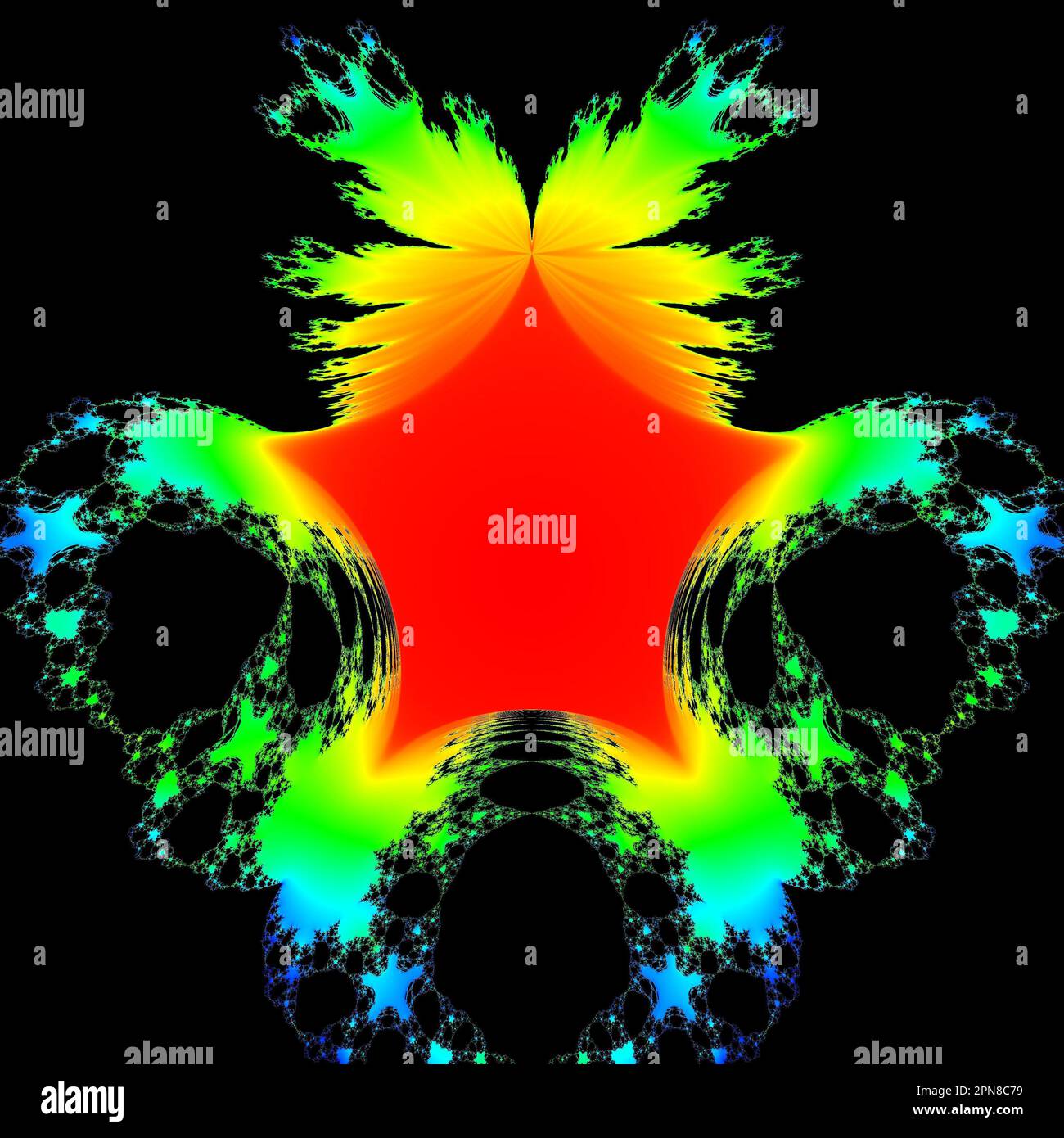 Original 4K x 4K handmade artwork (not AI). A unique colourful and ...