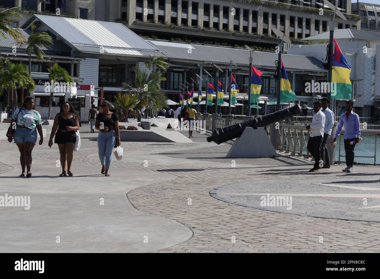Port Louis was used as a harbour by the Dutch settlers from 1606 Stock ...