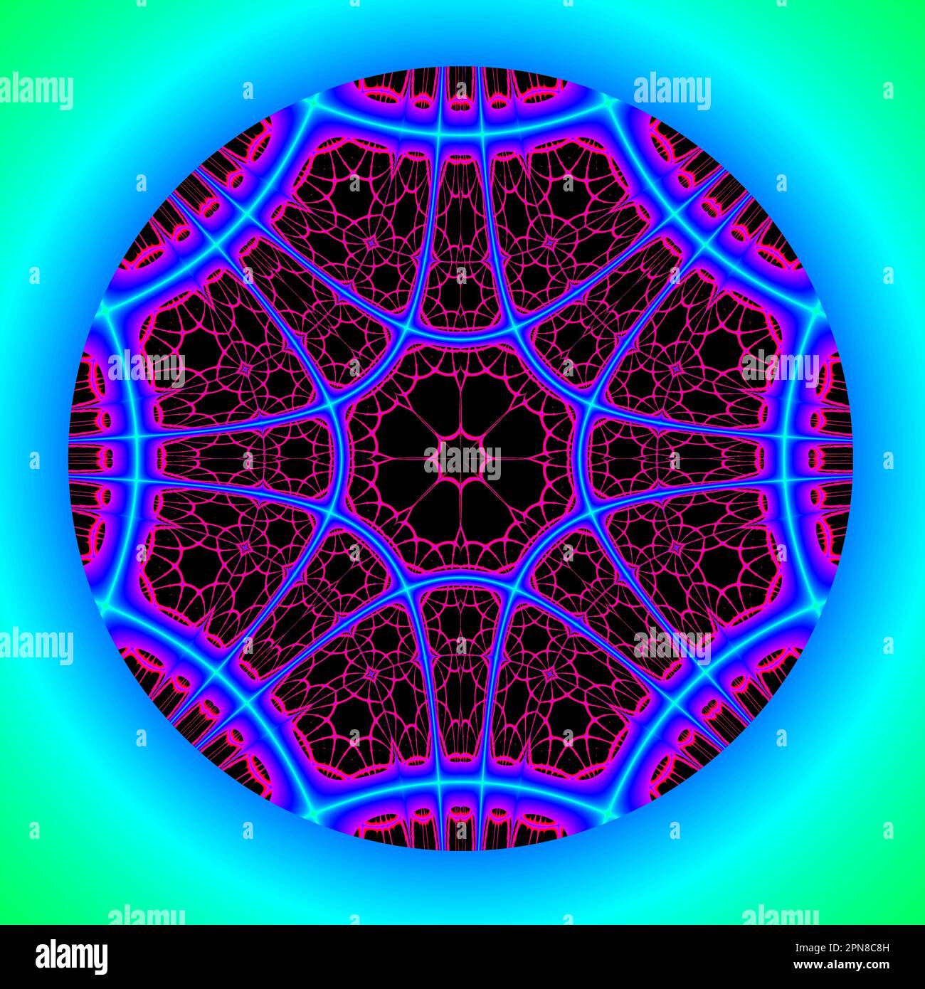 Original 4K x 4K handmade artwork (not AI). A unique colourful and ...