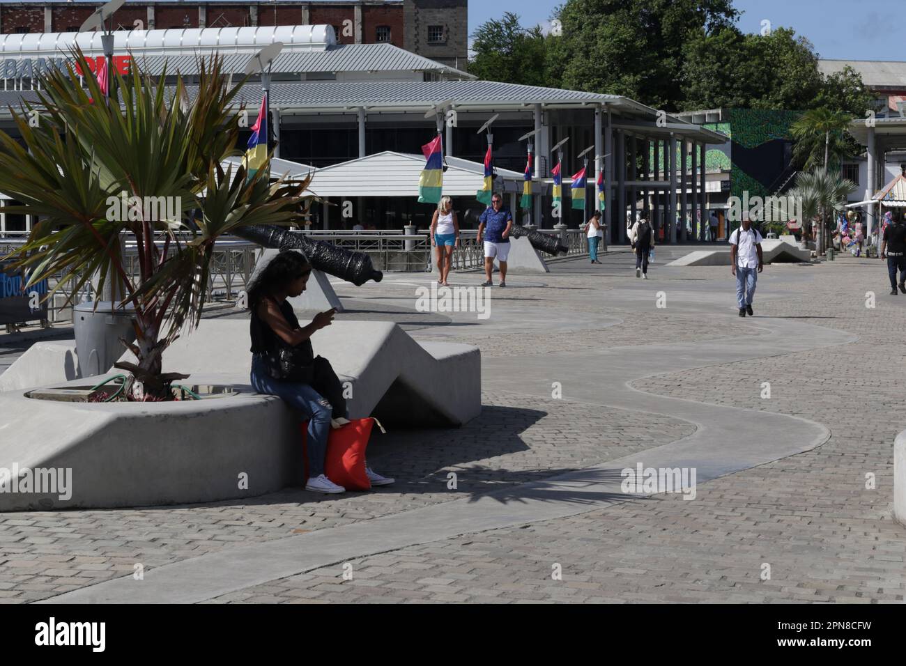 Port Louis was used as a harbour by the Dutch settlers from 1606 Stock ...