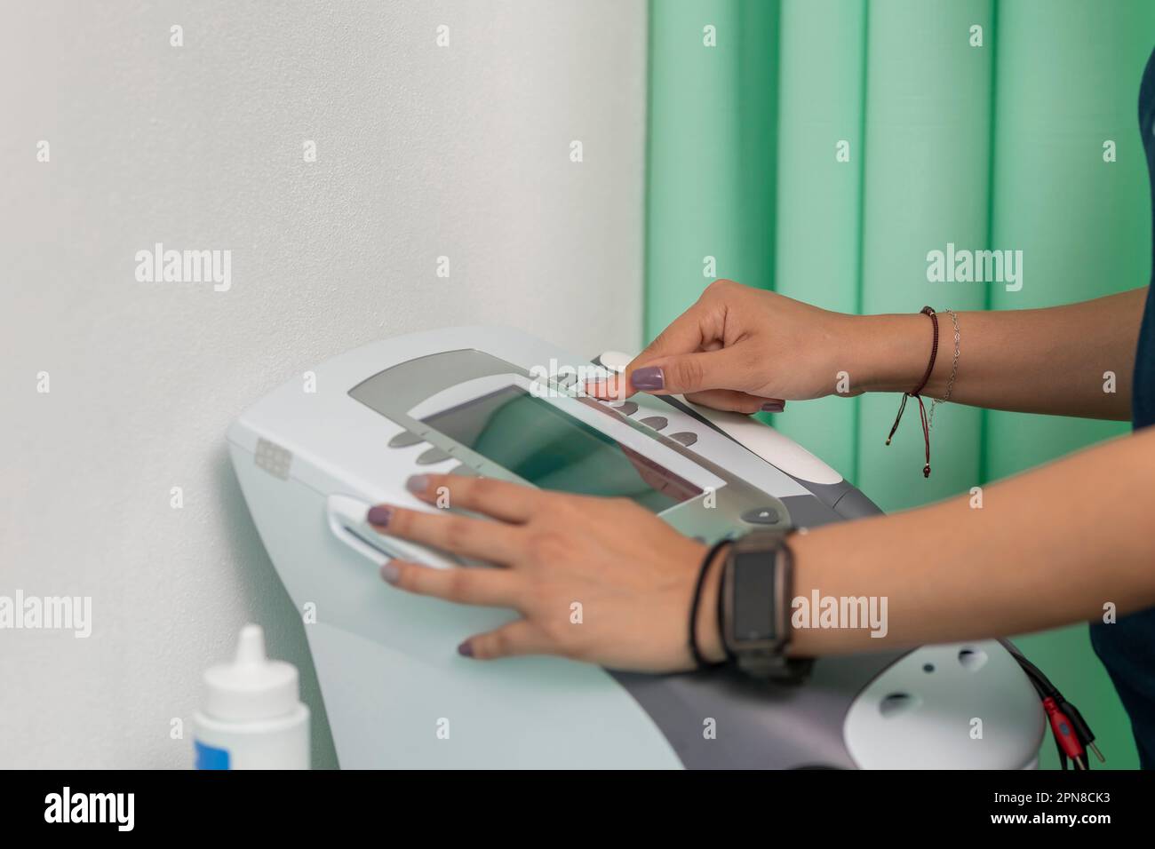 Electrotherapy and ultrasound equipment, for physical rehabilitation ...