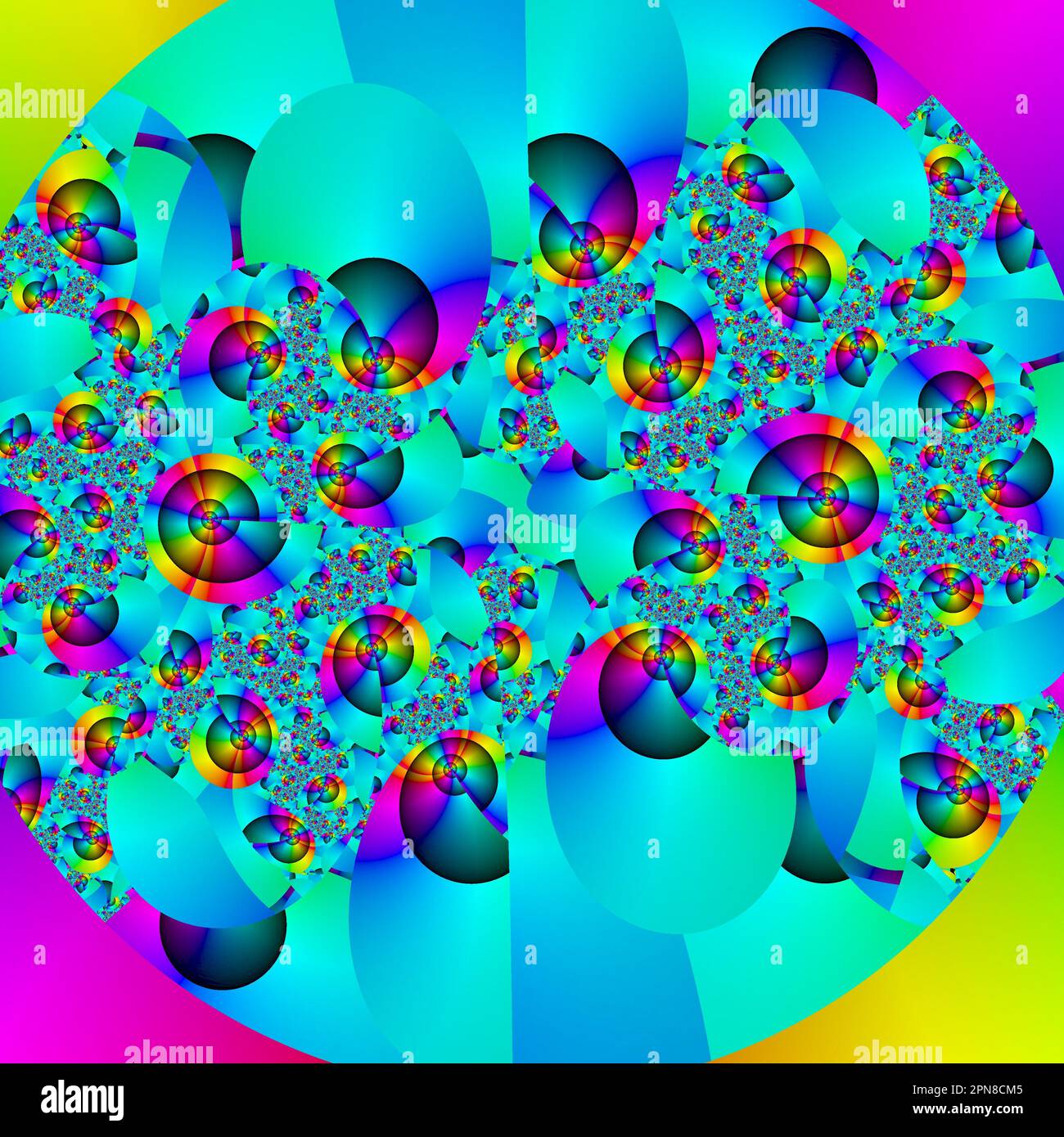 Original 4K x 4K handmade artwork (not AI). A unique colourful and ...