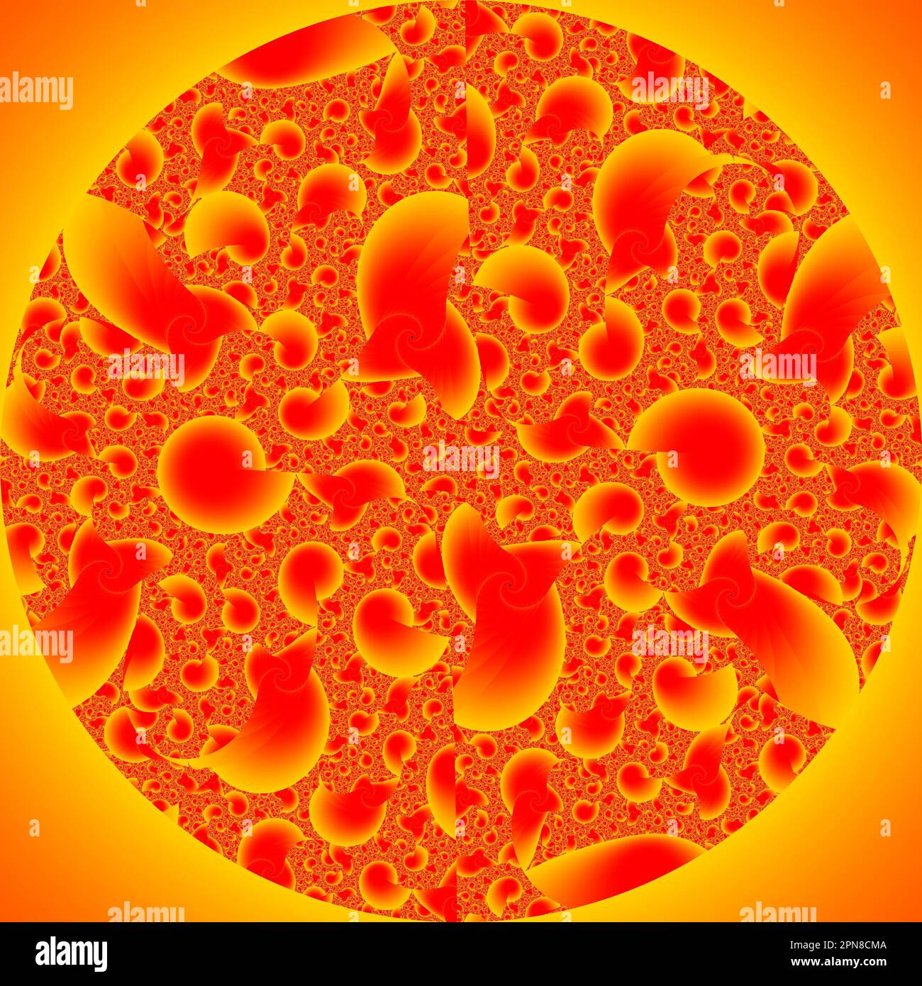 Original 4K x 4K handmade artwork (not AI). A unique colourful and ...