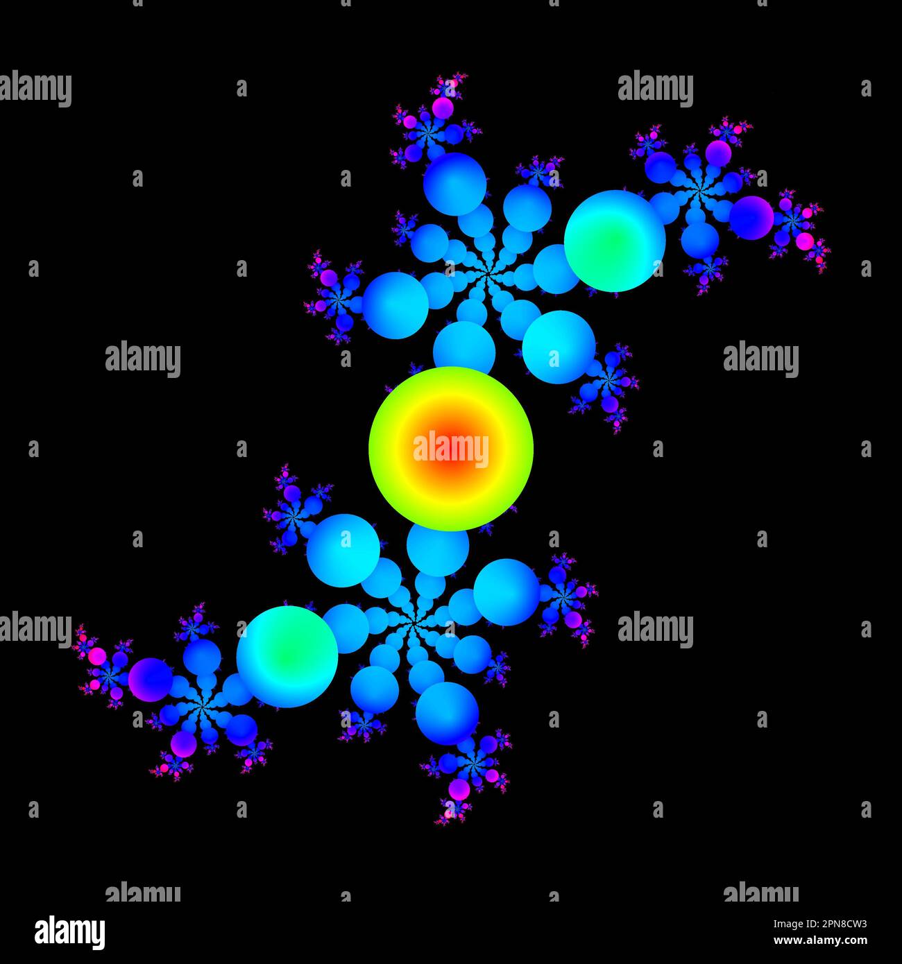 Original 4K x 4K handmade artwork (not AI). A unique colourful and ...