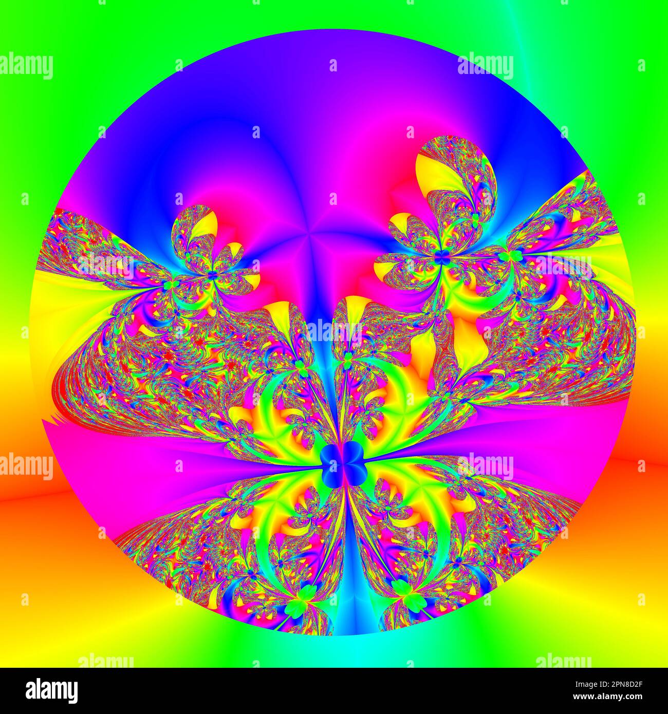 Original 4K x 4K handmade artwork (not AI). A unique colourful and ...