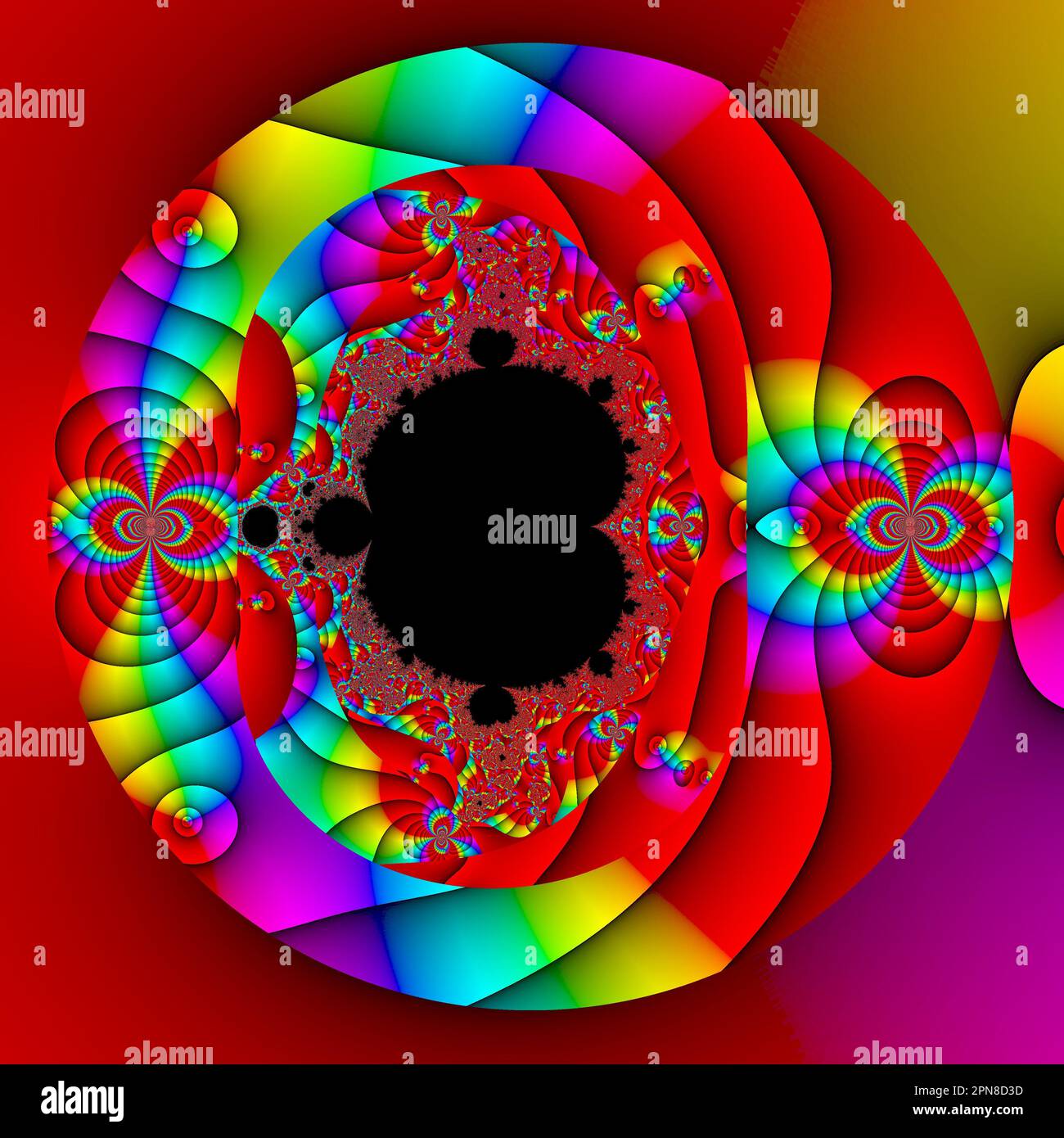 Original 4K x 4K handmade artwork (not AI). A unique colourful and ...