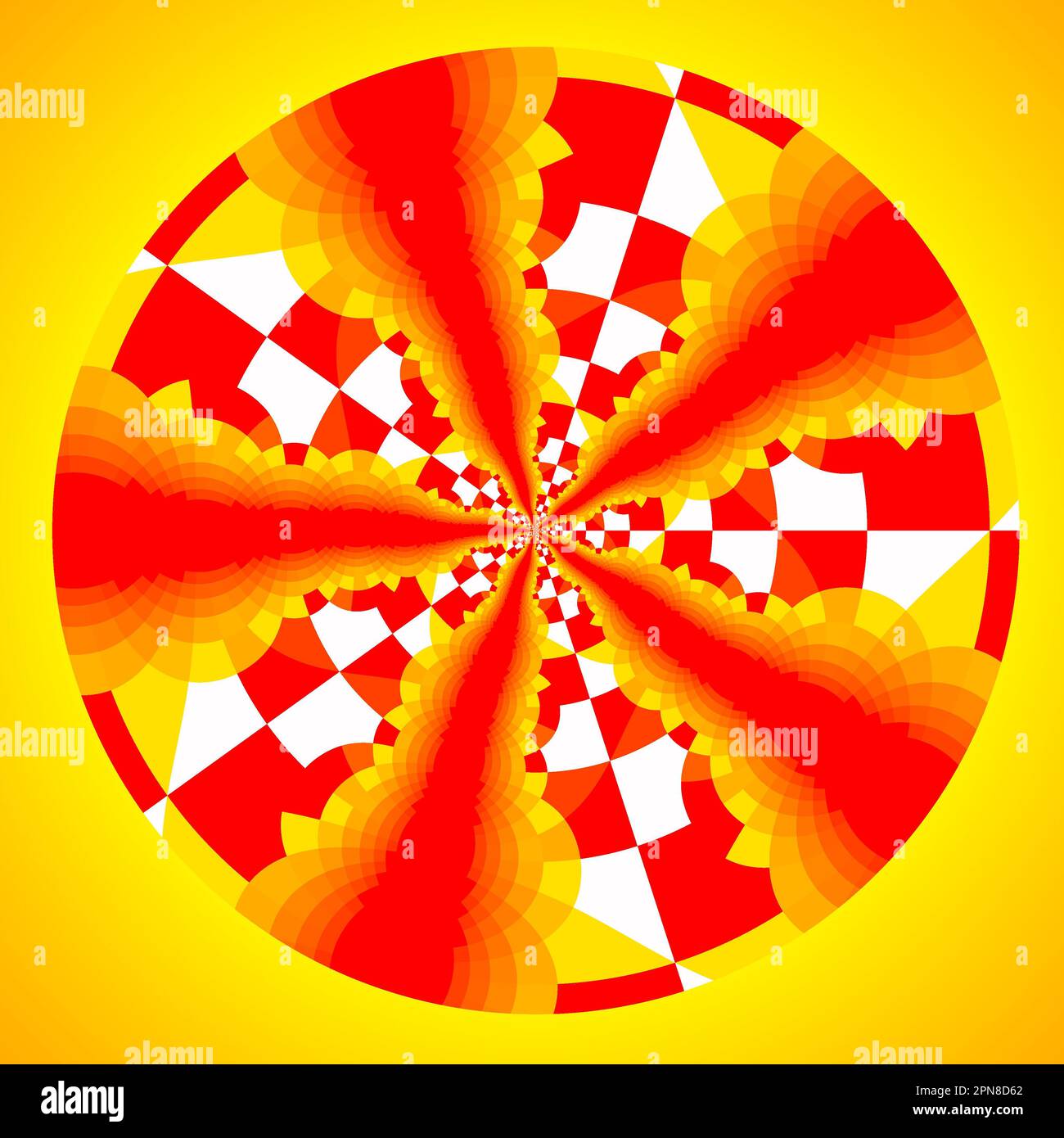 Original 4K x 4K handmade artwork (not AI). A unique colourful and ...