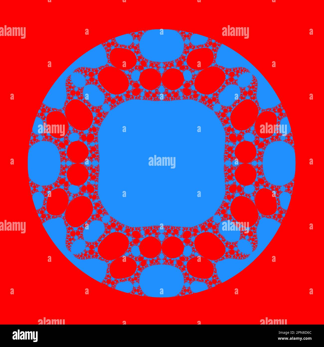 Original 4K x 4K handmade artwork (not AI). A unique colourful and ...