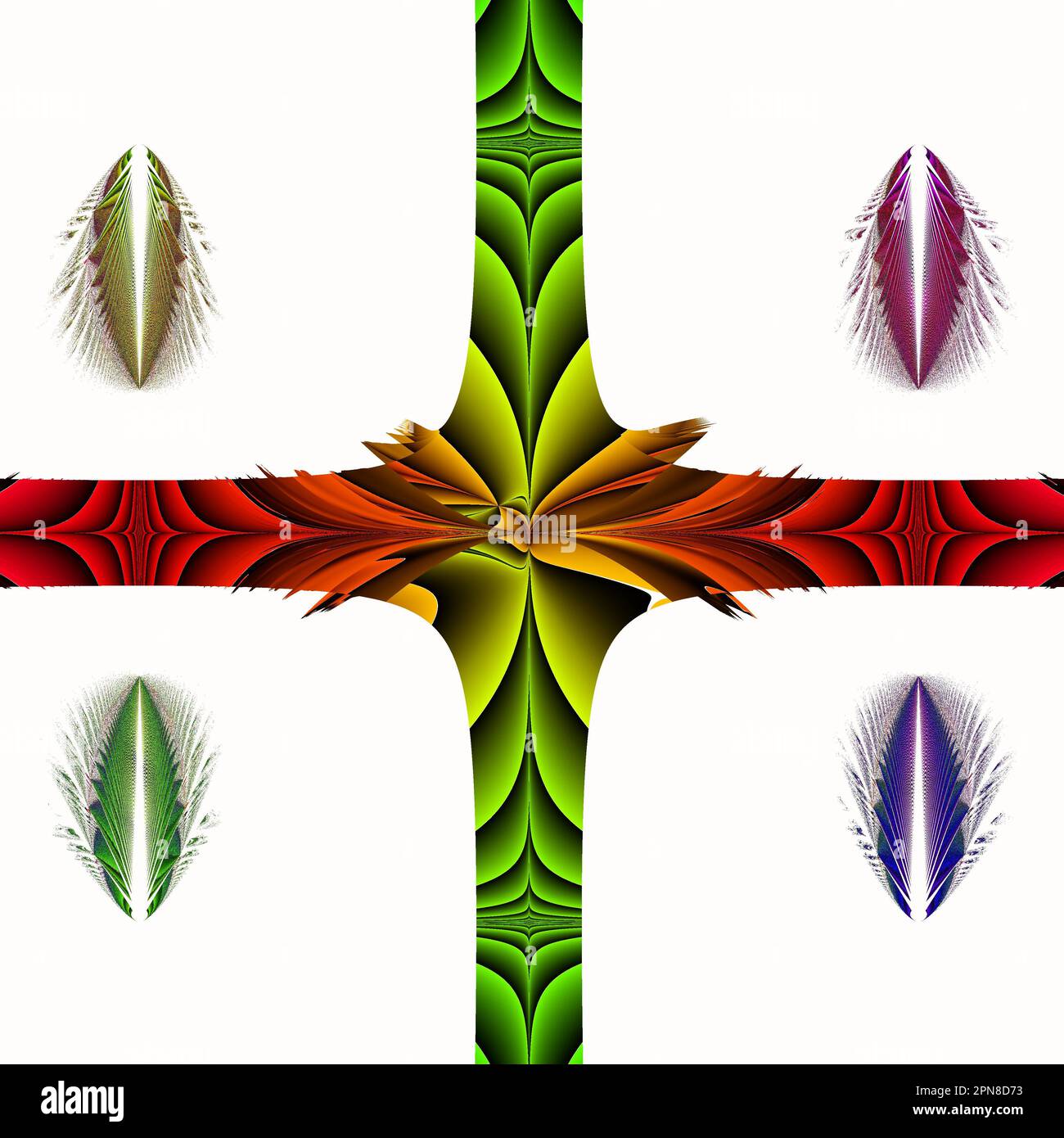 Original 4K x 4K handmade artwork (not AI). A unique colourful and ...