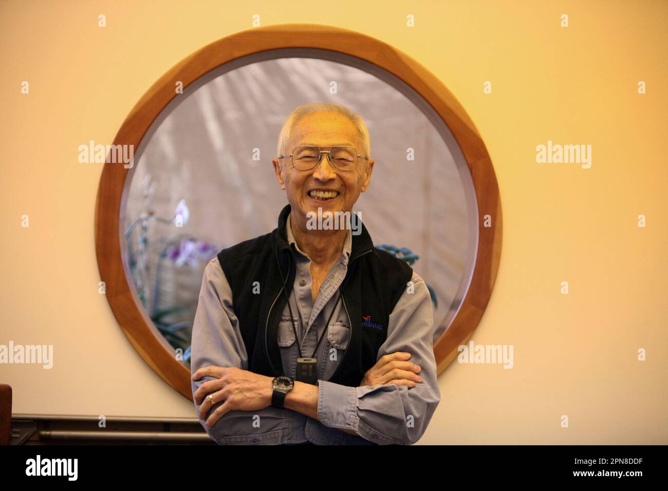 Clarence Chan is seen at his home in San Francisco, Calif. on Thursday ...
