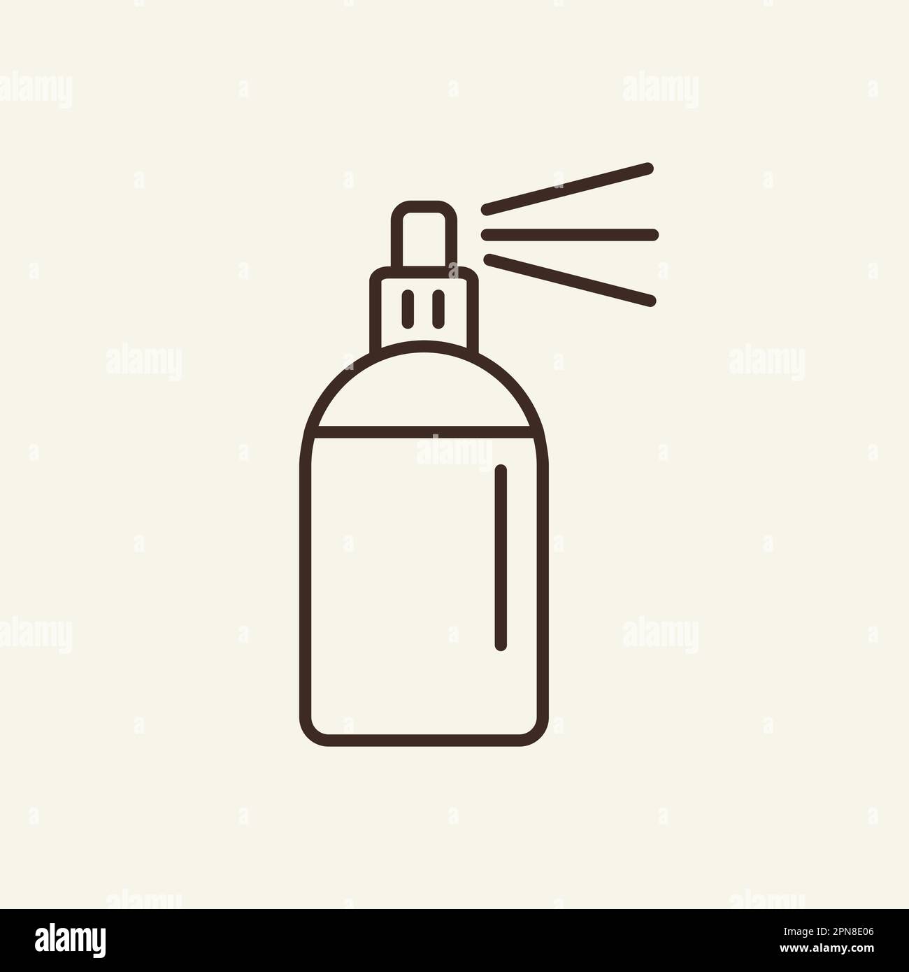 Spray line icon. Anesthetic, sterile Stock Vector Image & Art - Alamy