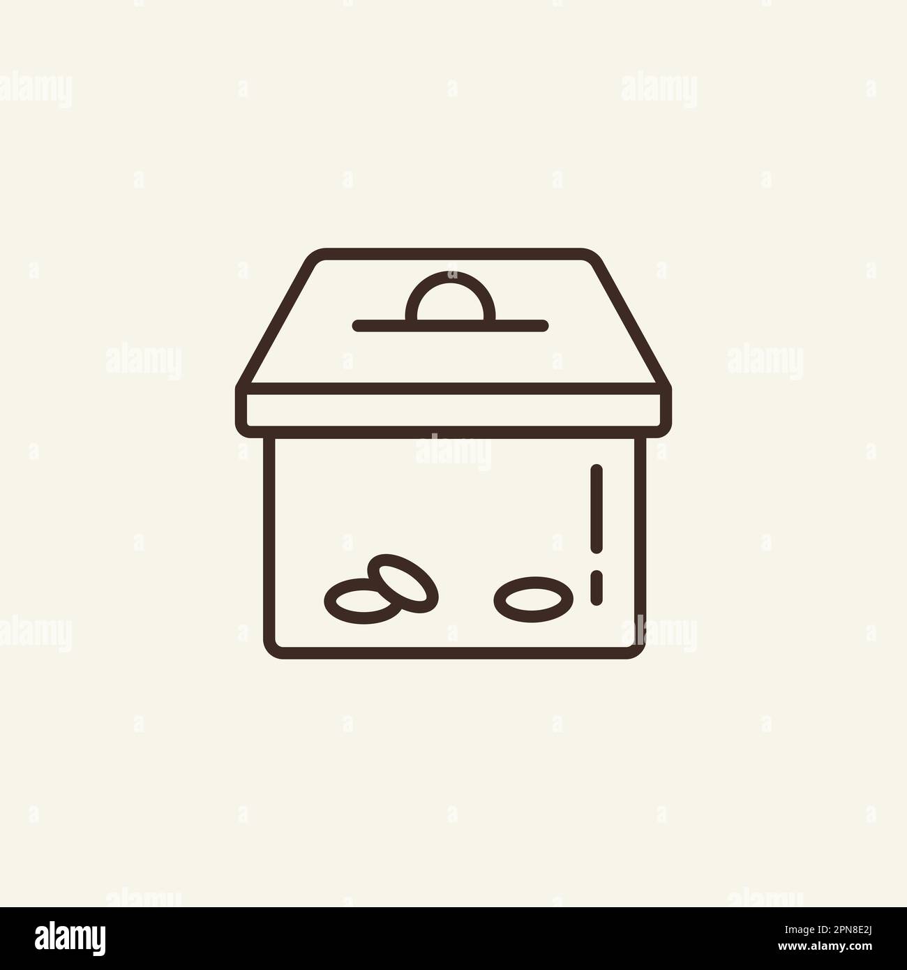 Charity donations cash Stock Vector Images - Alamy