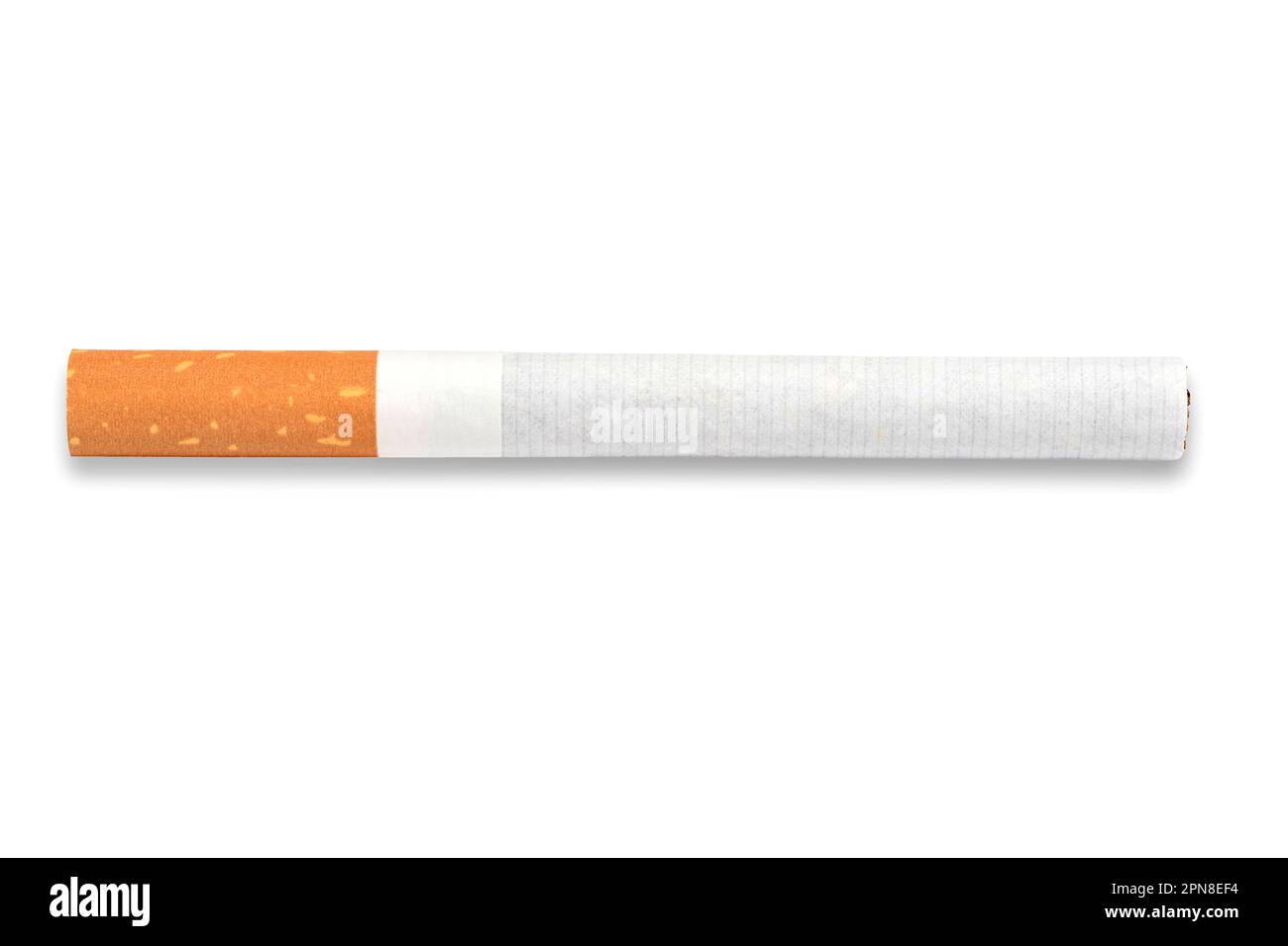 A cigarette at the white background Stock Photo - Alamy