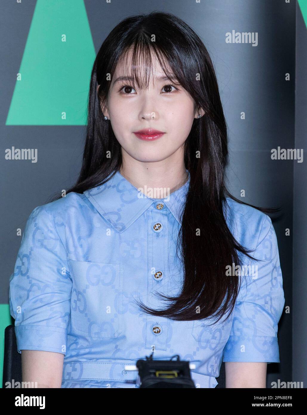 Seoul, South Korea. 17th Apr, 2023. South Korean singer and actress Lee ...