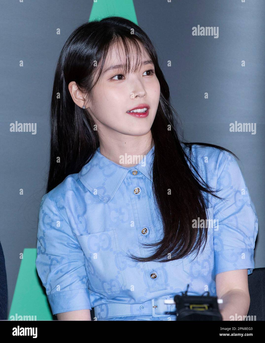 Seoul, South Korea. 17th Apr, 2023. South Korean singer and actress Lee ...