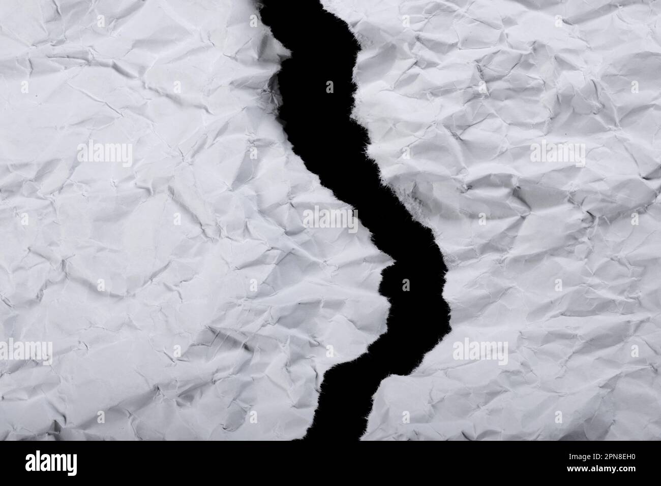 Pieces of torn paper, close-up Stock Photo - Alamy