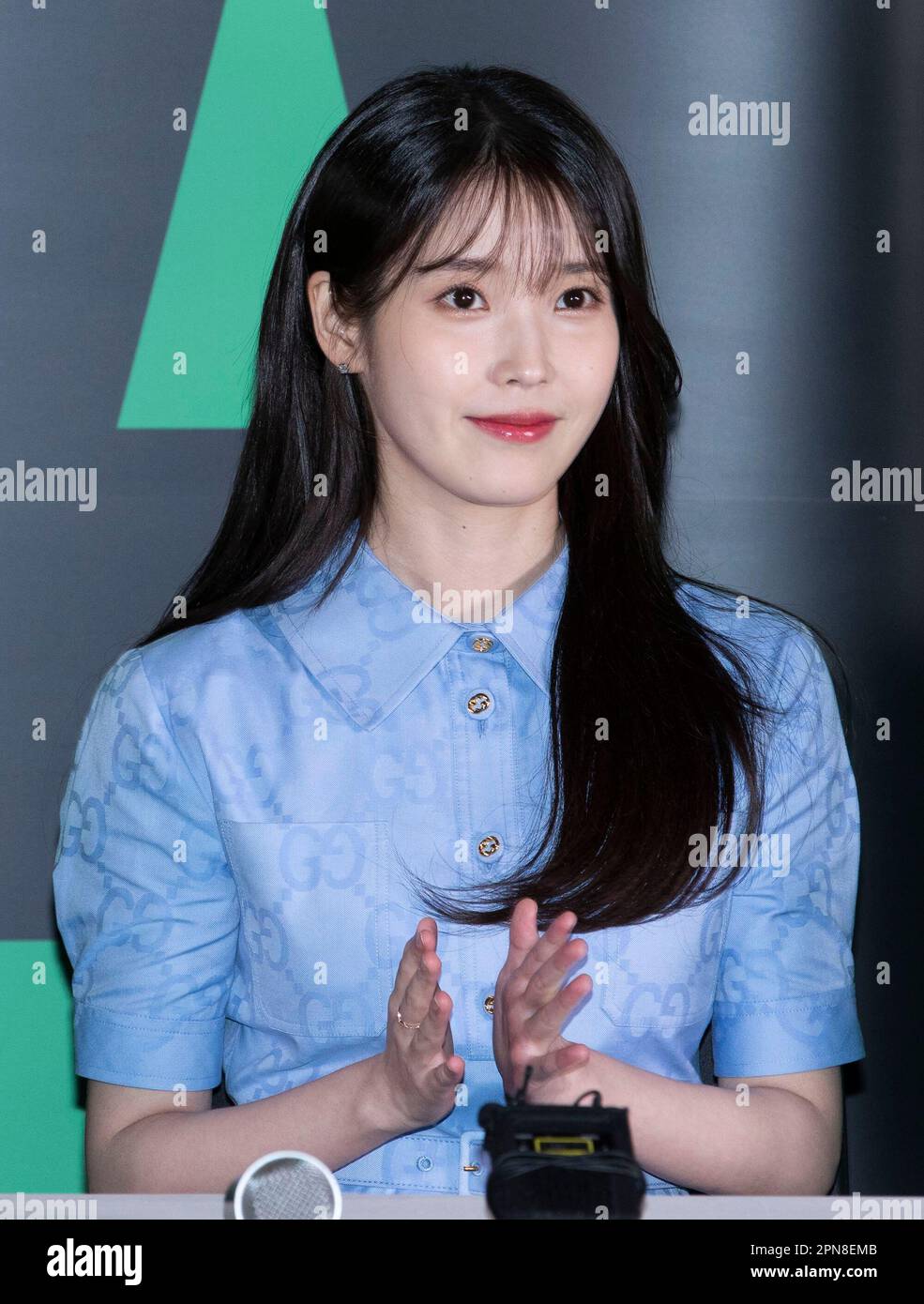 Seoul, South Korea. 17th Apr, 2023. South Korean singer and actress Lee ...