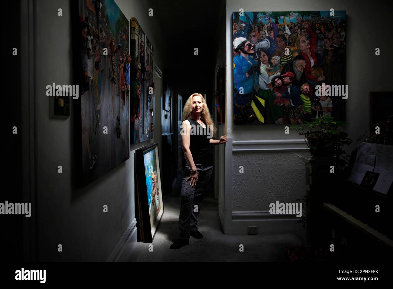 Artist Nancy Calef, who is releasing her illustrated memoir ...