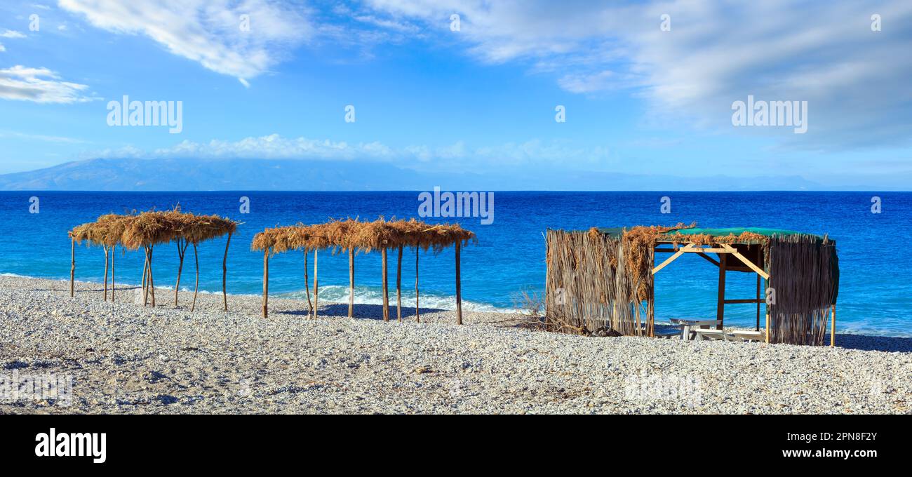 Canopy and white pebble albania hi-res stock photography and images - Alamy