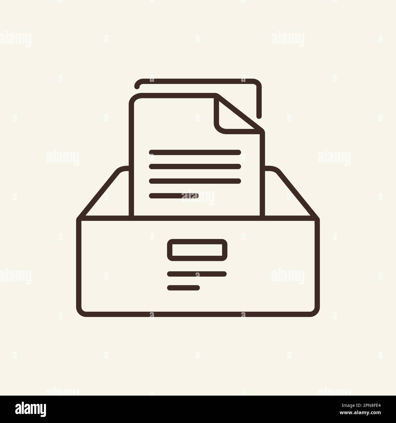 Newspaper archive Stock Vector Images - Alamy