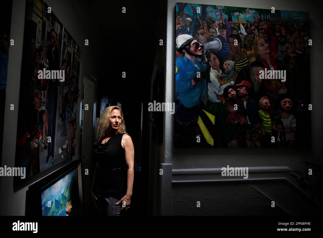 Artist Nancy Calef, who is releasing her illustrated memoir ...