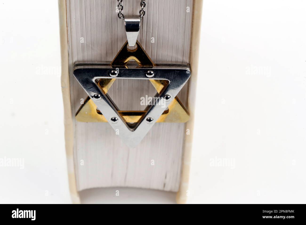 Jewish bible and star of David Stock Photo - Alamy
