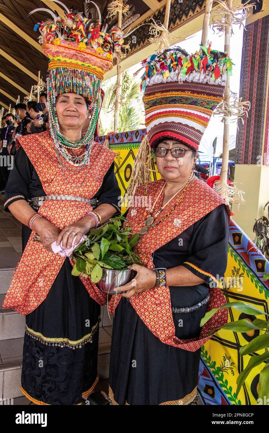 Pesta Kaamatan harvest festival 2022 at KDCA Penampang Sabah Borneo ...