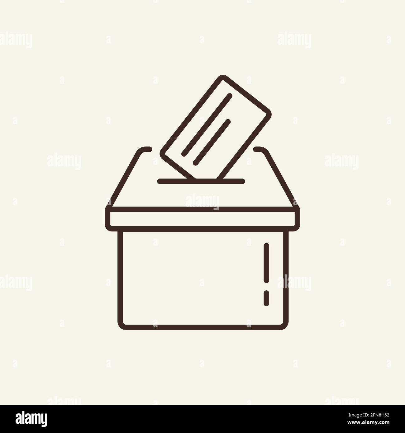 Ballot letter Stock Vector Images - Alamy