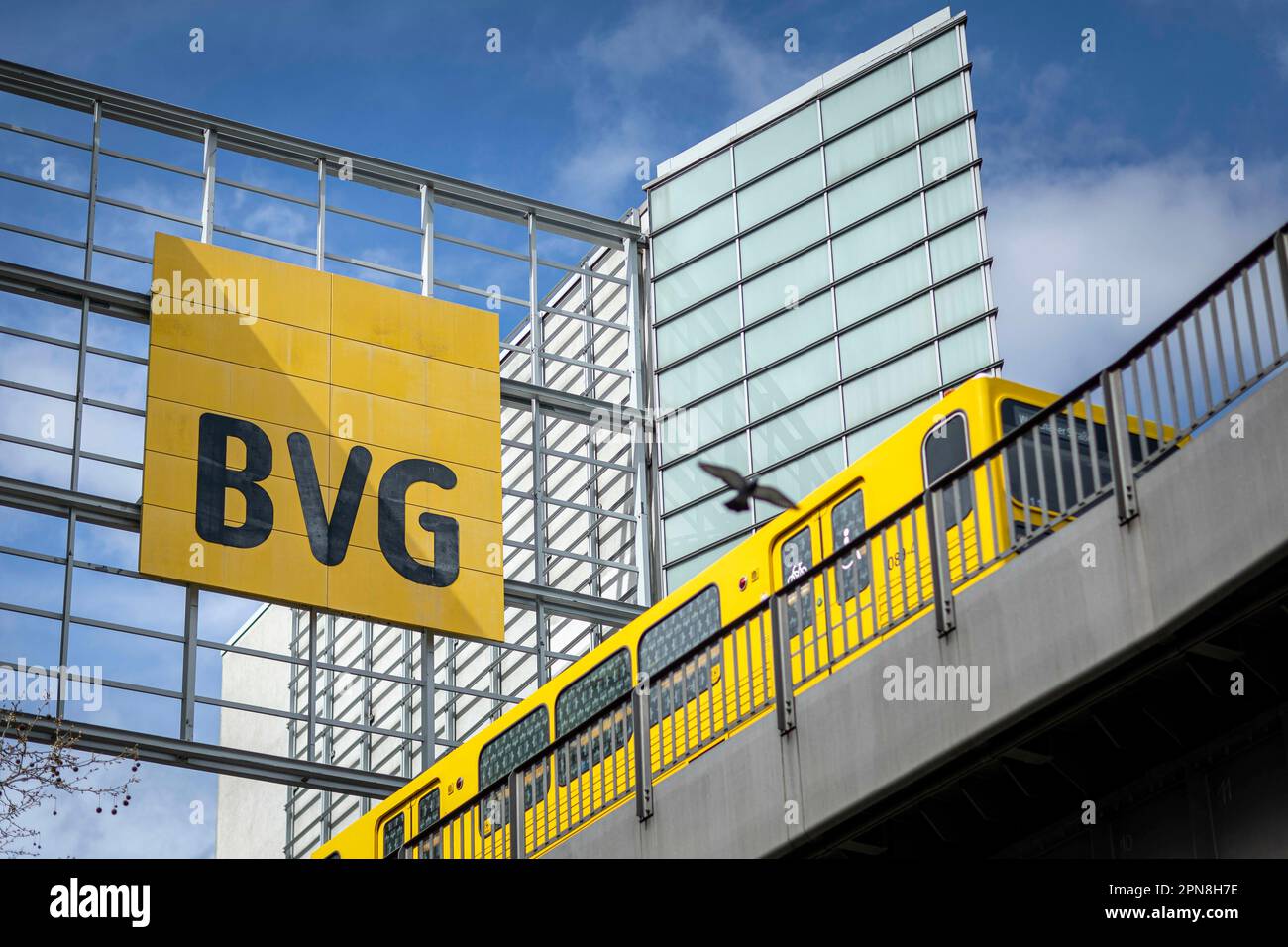 Berlin, Deutschland. 13th Apr, 2023. The logo of the Berliner ...