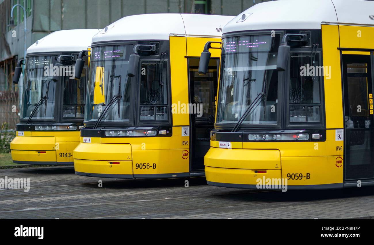 Three trams hi-res stock photography and images - Alamy
