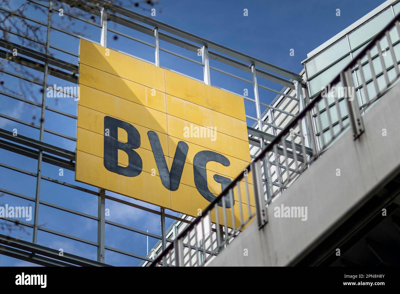 Berlin, Deutschland. 13th Apr, 2023. The logo of the Berliner ...