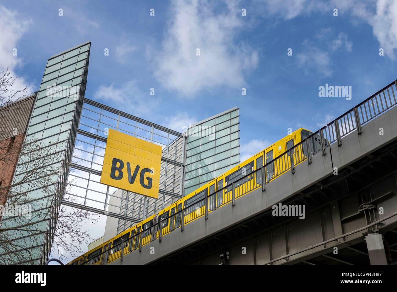 Berlin, Deutschland. 13th Apr, 2023. The logo of the Berliner ...