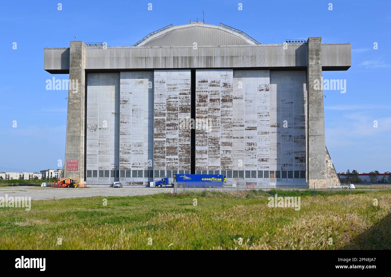 TUSTIN, CALIFORNIA - 16 APR 2023: A Goodyear Airship Operations Truck ...