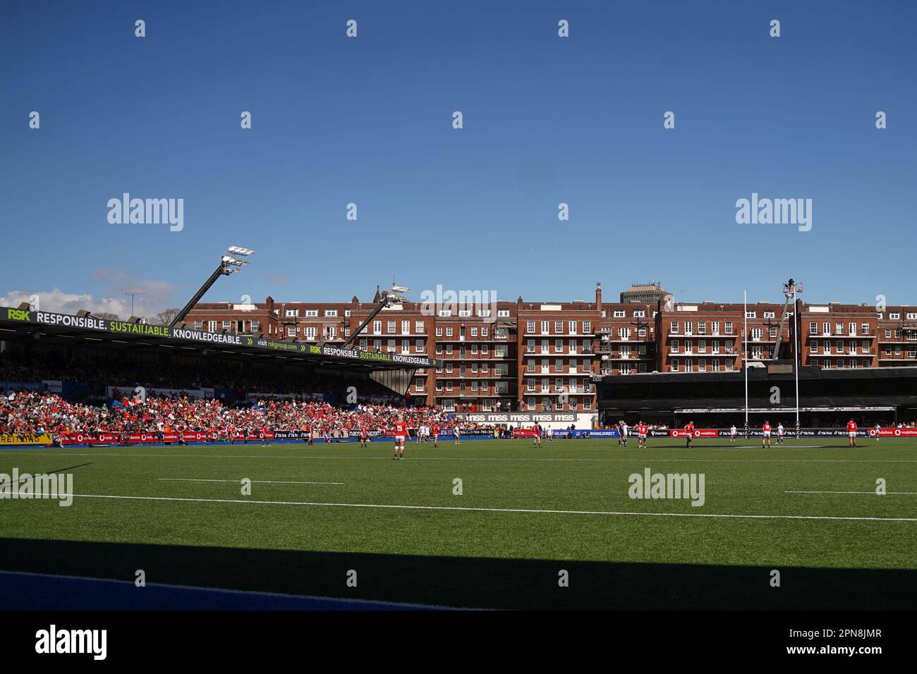 Cardiff Arms Park prior to Wales 3 v 59 England Stock Photo - Alamy