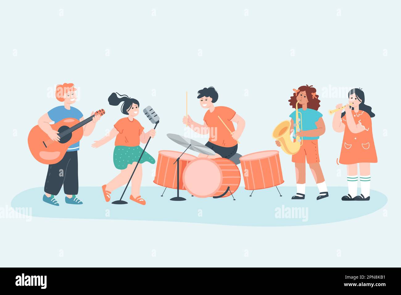 Class party children Stock Vector Images - Alamy