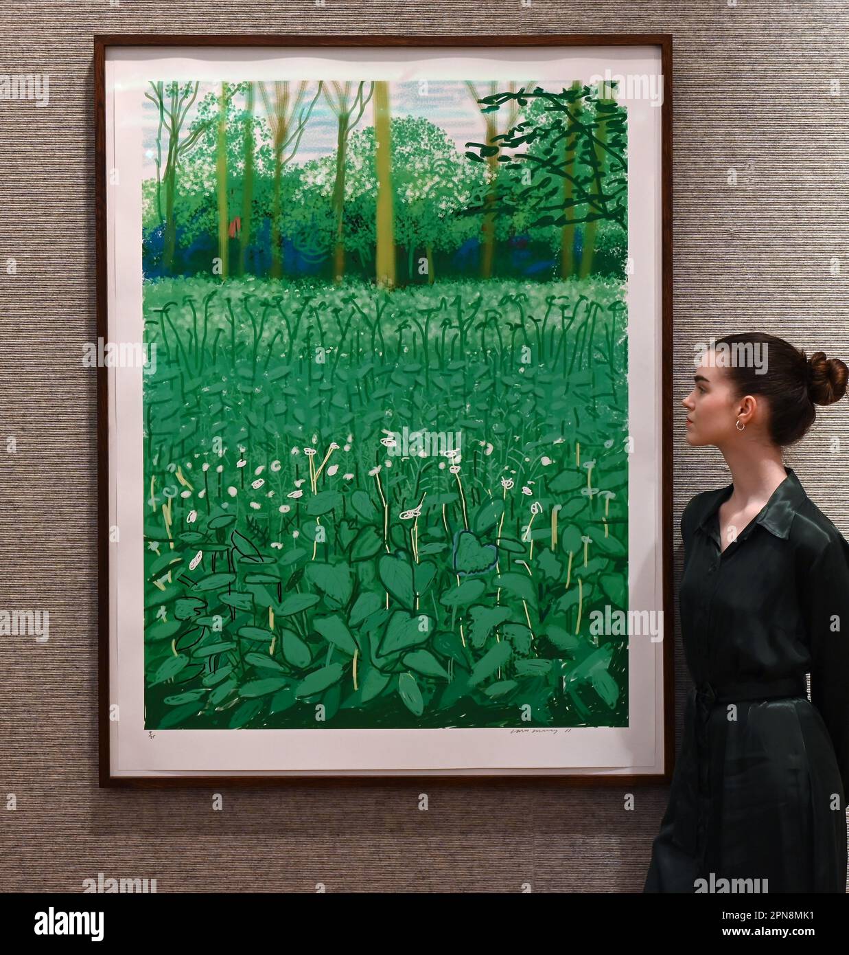 David hockney editions hi-res stock photography and images - Alamy