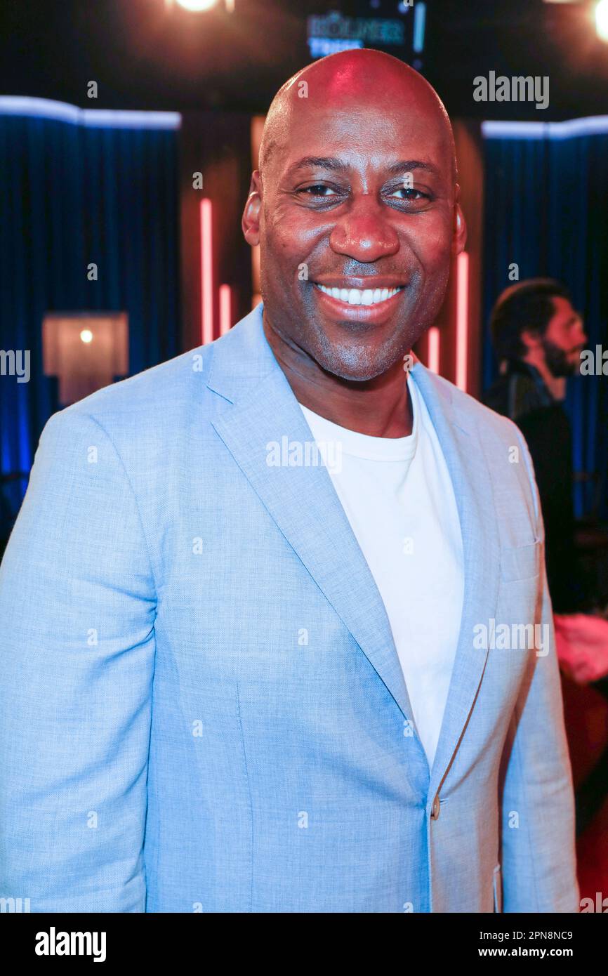 Joe Chialo bei der Aufzeichnung der WDR-Talkshow 'Kölner Treff' im WDR ...