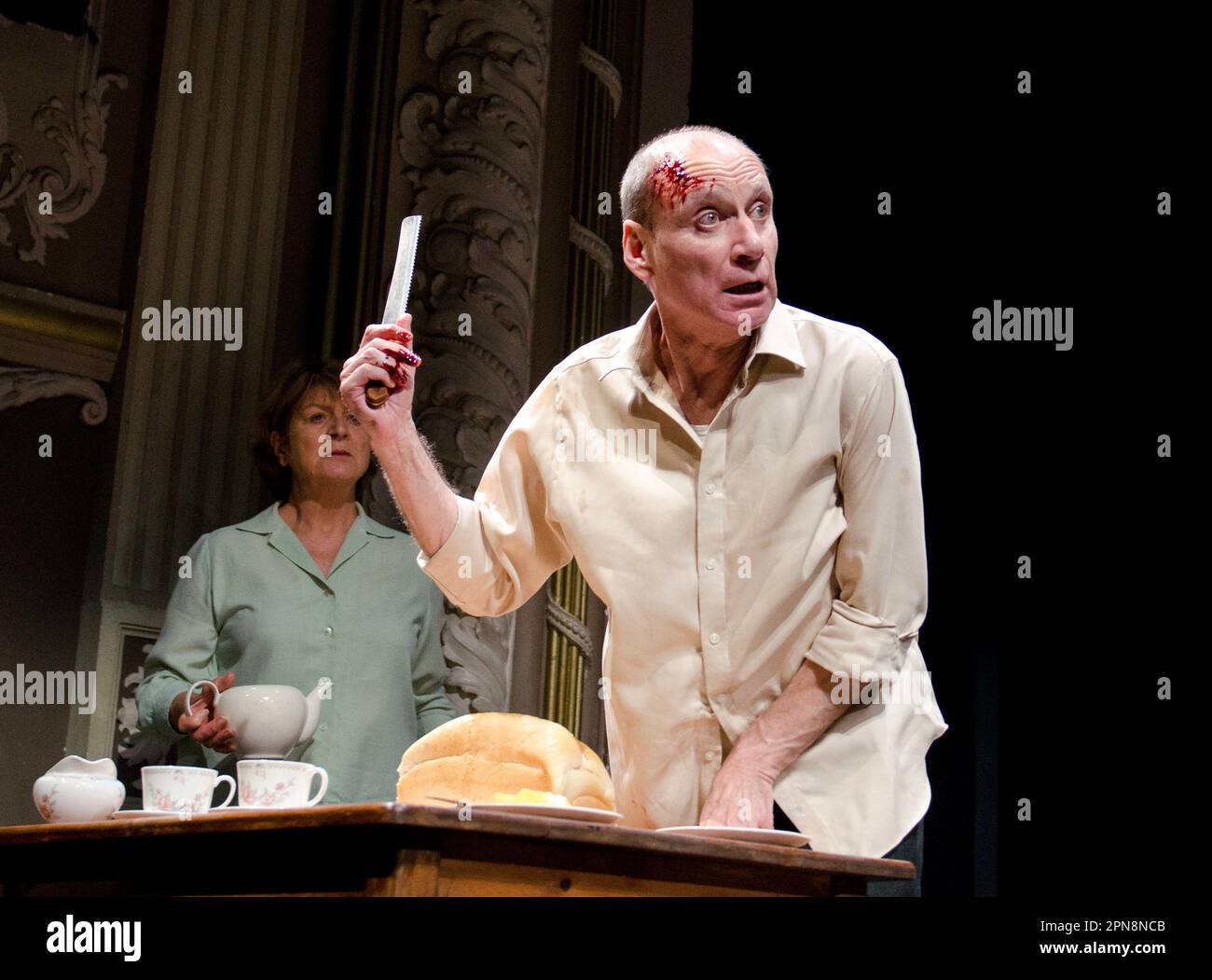 Susan Brown (Mary), Michael Feast (Harry) in SAVED by Edward Bond at ...